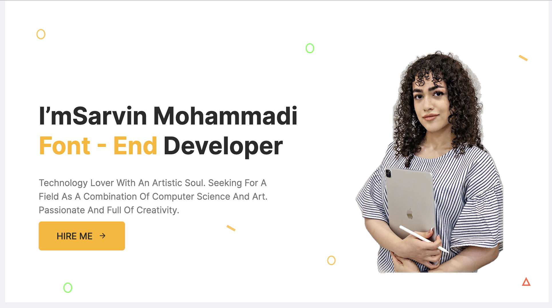 Projects – Sarvin Mohammadi